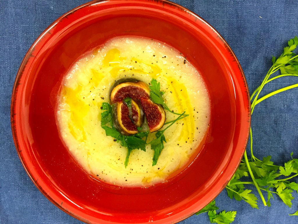 Crema de apionabo con higos - Blog Vida Saludable